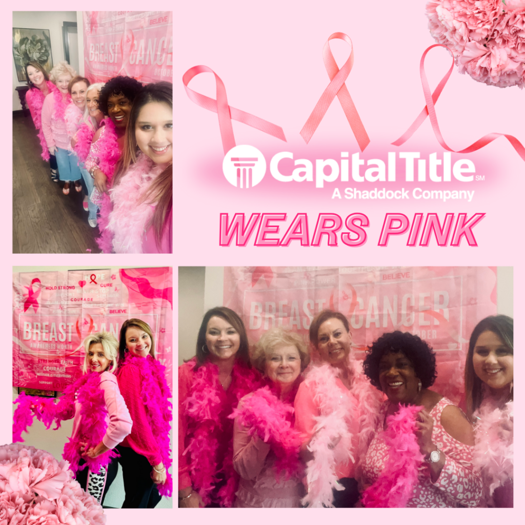 Capital Title Wears Pink 2024 – Capital Title of Texas, LLC.